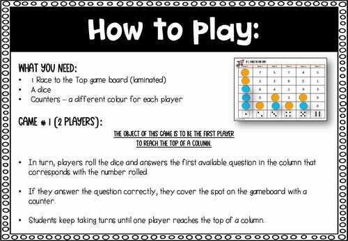 Place Value Numbers to 100 | Add & Subtract 1 and 10 | RACE TO THE TOP game