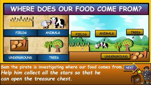 Where does our food come from? Powerpoint + Worksheet. Sources Of Food.