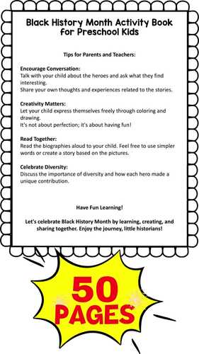 Black History Month Activities Coloring Pages, Reading and Writing for ...
