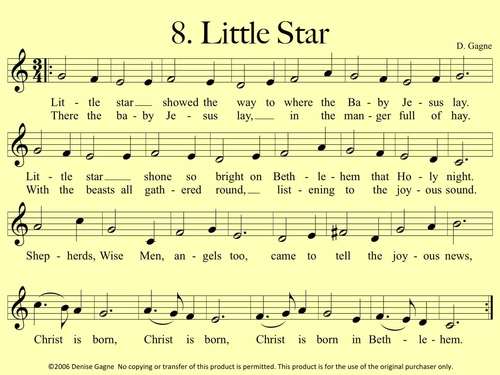 Little Star by Themes and Variations Musicplay | TPT