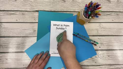 Jesus on Palm Sunday Craft Holy Week Easter Activities Bible Lesson ...