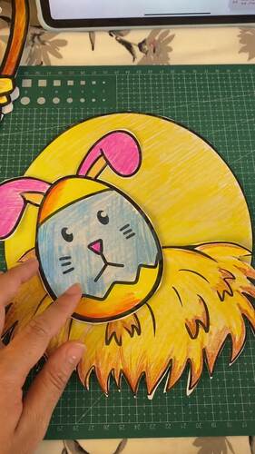 Pop Up Easter / Easter Craft / Easter Activities / Spring Art Activities