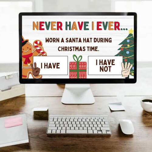 Never Have I Ever Christmas Morning Meeting Activity Brain Break