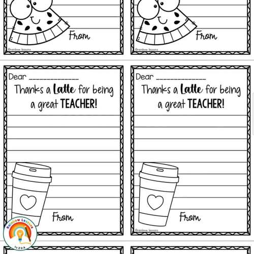 Teacher Appreciation Writing Prompts | Teacher Appreciation Week ...