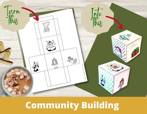 BUNDLE of Low Cost Holiday Gift Exchange Activities for Community Building