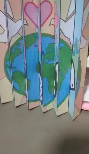 International Day of Tolerance Crafts Agamograph Art 2D Activities Coloring