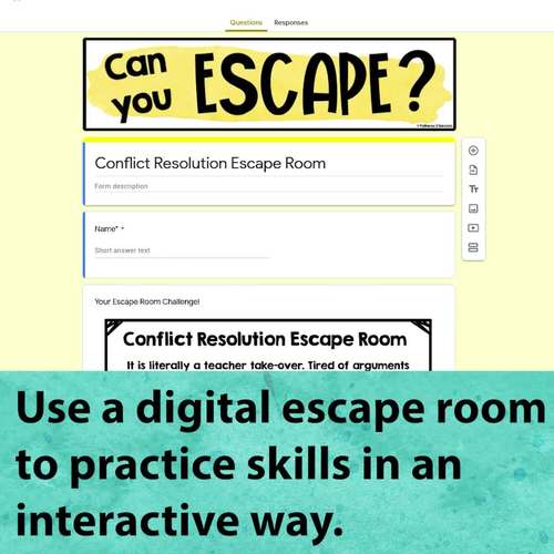 Conflict Resolution Escape Room by Pathway 2 Success | TPT