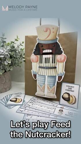 Beginning Piano Sight-Reading Game - Feed The Nutcracker Middle C ...