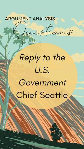 Reply to the U.S. Government Chief Seattle Argument Analysis Questions
