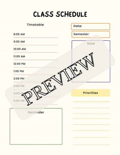 Elementary Student Planner, Undated, Printable Planner by Printastic by ...