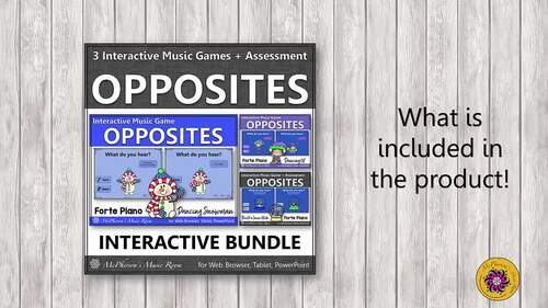 Winter Music Activities Dynamics Forte & Piano Interactive Music Games ...