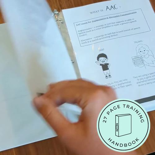 AAC Implementation Training Handbook & Resource Toolkit for SLPs and Paras