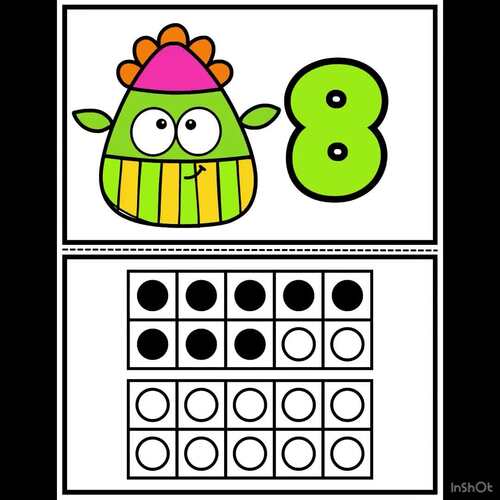 Halloween Math Center | Numbers 0–20 Matching Cards | Candy Corn Theme