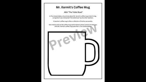 Mr. Kermit's Coffee Mug aka The Toilet Bowl - An Activity for The ...