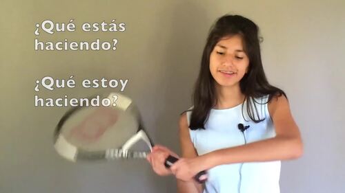 Present Progressive Spanish Video for Comprehensible Input Distance ...