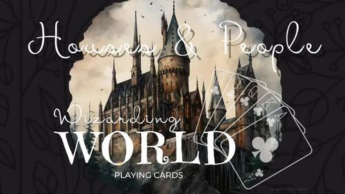 Wizarding World Playing Cards - SET ONE (Harry Potter-inspired Games)