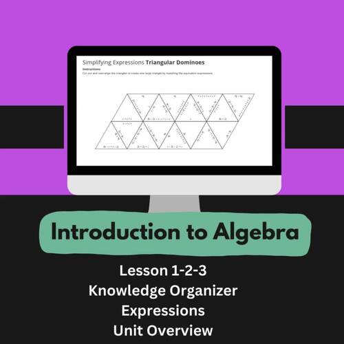 Introduction to Algebra | Worksheets | PowerPoint | Math by Tutoo Shop