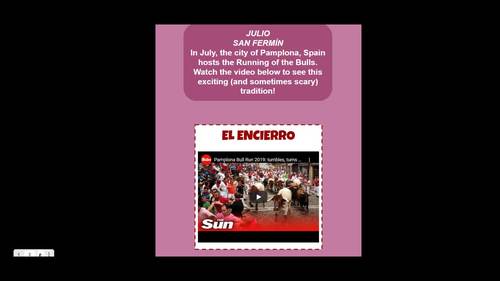 San Fermin Tomatina Encuentra las Diferencias Brain Break Fast ...