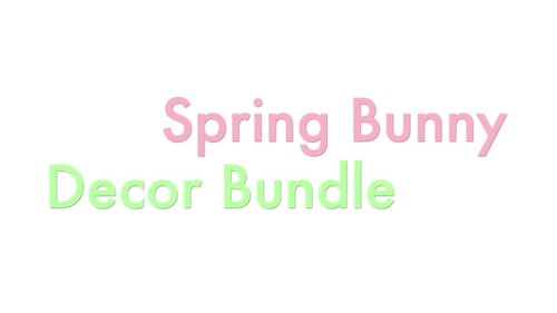 Easter Bunny Classroom Decor Bundle, Editable Door Decor, Posters, Crafts