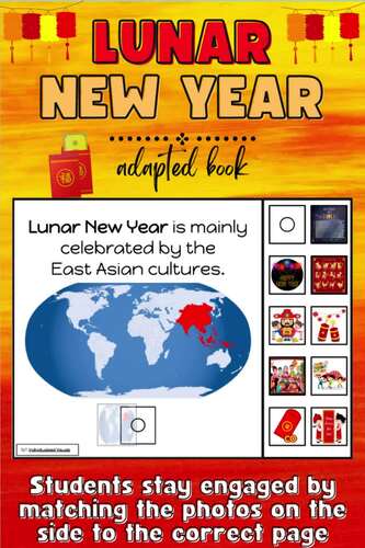 Lunar New Year Activity - Adapted Book & Lunar New Year Craft! | TPT