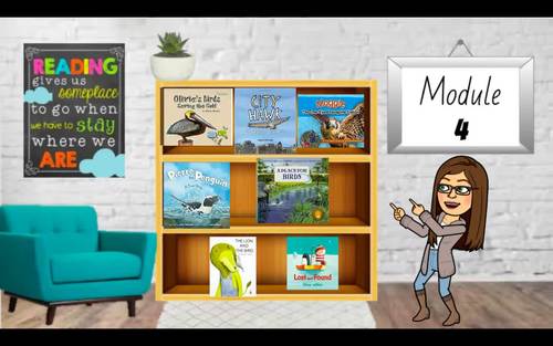 EL Education Bitmoji Classroom Grade 1 Module 4 Unit 1 Google Slides