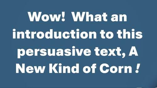 A New Kind of Corn | No-Prep Vocab & Reading Activities | Wonders Unit ...