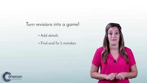 Plan, Revise, and Edit Narrative Writing by Cohesion Education | TpT