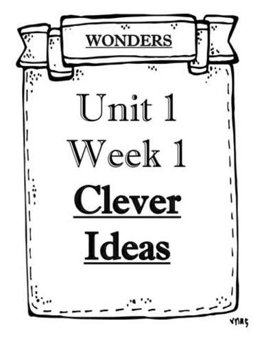 McGraw-Hill Wonders 2020 Grade 4 Unit 1 I Can Statements Objectives
