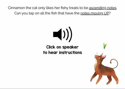 Cat-themed Note Direction MINI BUNDLE by Rainbow Forecast | TpT