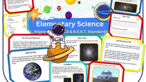 The Universe 3rd Grade Florida Science SC.3.E.5.1 by Mrs Lena | TPT
