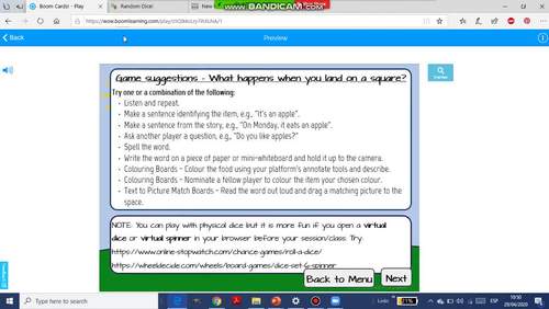 The Very Hungry Caterpillar - Digital Board Games with AUDIO - Distance ...