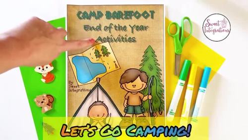 Camping Theme End of the Year Project Based Learning With Google Slides