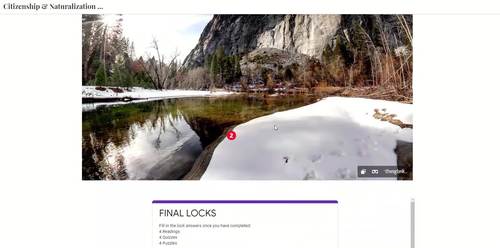 Citizenship and Naturalization DIGITAL ESCAPE ROOM for Google Drive®