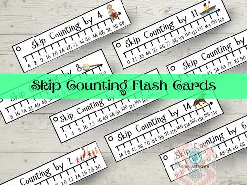 Skip Counting Flash Cards | Classical Conversations by Jillian Simone