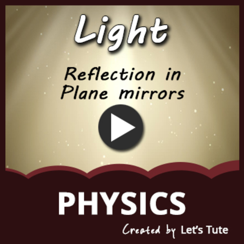 Physics - Light Reflection in Plane Mirror (Science) by Letstute