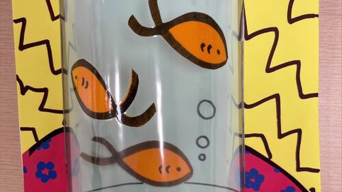 HENRI MATISSE 3D GOLDFISH PROJECT, ACTIVITY BOOK AND LESSON PLANS ART UNIT