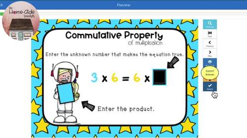 Third Grade Properties of Multiplication Boom Cards 3.OA.5 | TPT