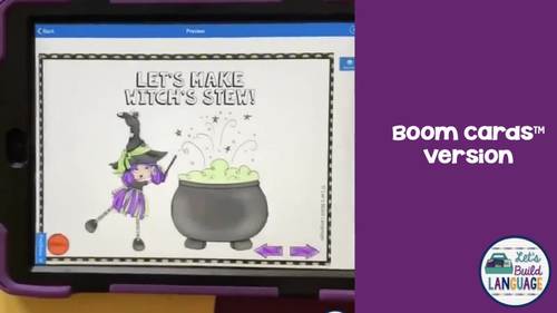 Witch's Stew: Interactive Sentence Strip Books Digital Bundle| Boom ...