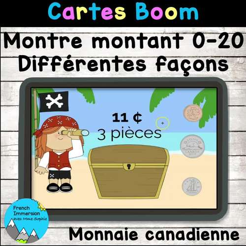 Monnaie canadienne 0 à 20 CAD money coins show the amount digital activity