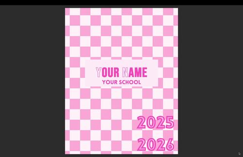 2025-2026 Pink Ag Teacher Planner (6 Period) | TPT