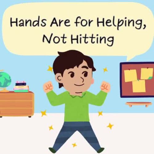 Hands Are for Helping, Not Hitting by Early Explorers Resources | TPT