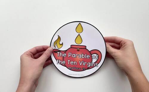 Parable of the Ten Virgins Bible Craft | Sunday School Activity for Kids