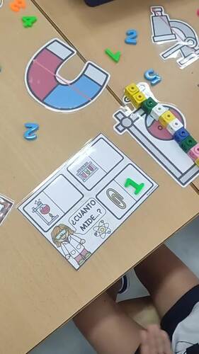 Medimos Ciencia con policubos / Snap Cube Measuring. Science. Measurement