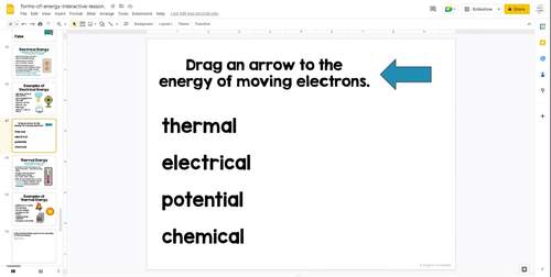 Forms of Energy Interactive Lesson by Kayla Renee' - Bright in the Middle