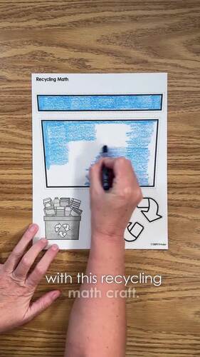 Earth Day Craft Activity Bulletin Board, April Craft Math Activity ...