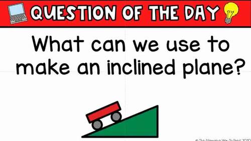 Simple Machines Study Creative Curriculum Question Slides | TpT