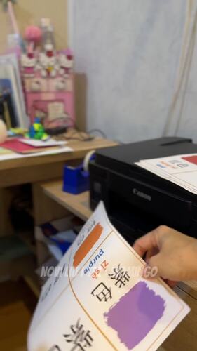 Chinese Color Flashcards – Foldable Double-Sided with Hanzi, Pinyin ...