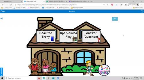 Fairy Tale Fable Boom Card Set: Goldilocks and the Three Bears | TpT