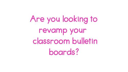 Bulletin Board Alphabet Banner Bright Polka Dots Back to School Classroom