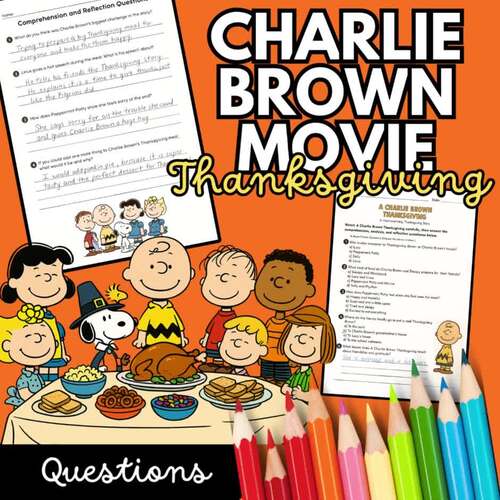 Charlie Brown Movie Questions | Thanksgiving Activities, Coloring ...